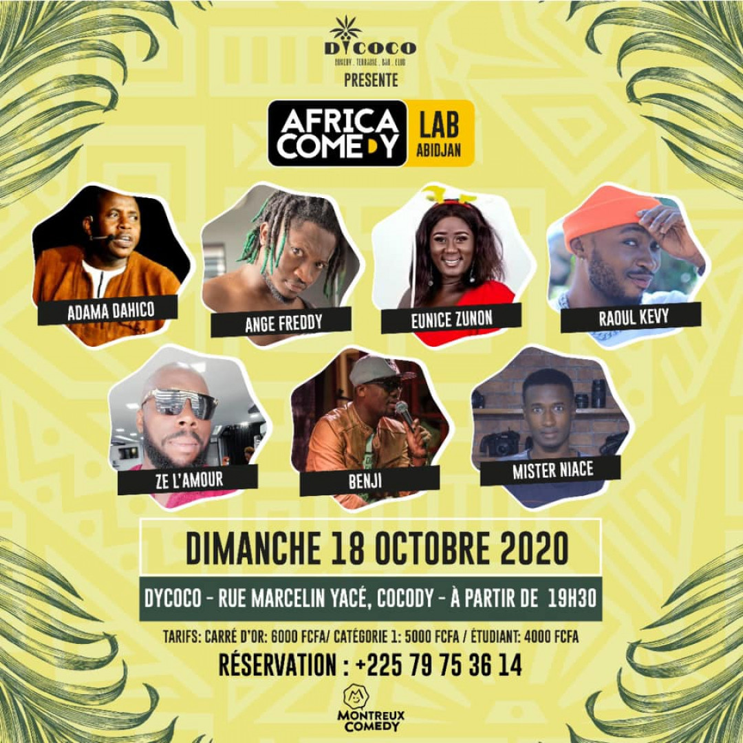 DYCOCO : AFRICA COMEDY LAB ABIDJAN | MY PLACE EVENTS